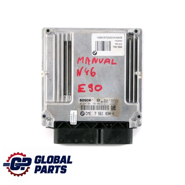 BMW E87 E90 120i 320i N46 150HP Motorsteuerung DME Modul 7561834 EUR ...