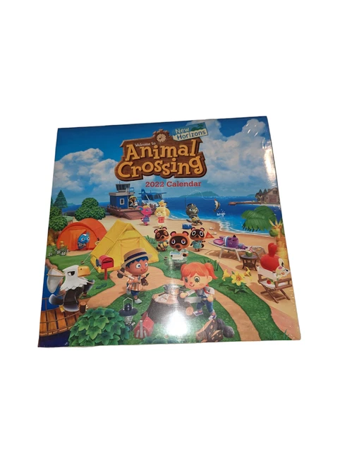 ANIMAL CROSSING NEW Horizons 2022 Calendar Collectible Official ...