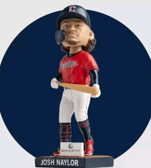 2024 JOSH NAYLOR Cleveland Guardians SGA Bobblehead EN MAIN !! 6/22/24 ...