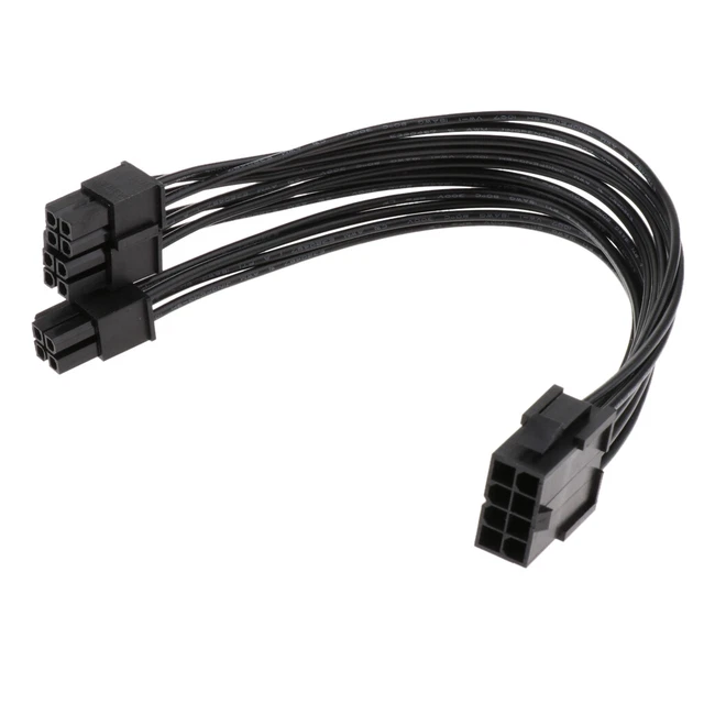CPU 8PIN TO CPU 8Pin+4Pin PSU Power Supply Y Splitter Cord Extension ...