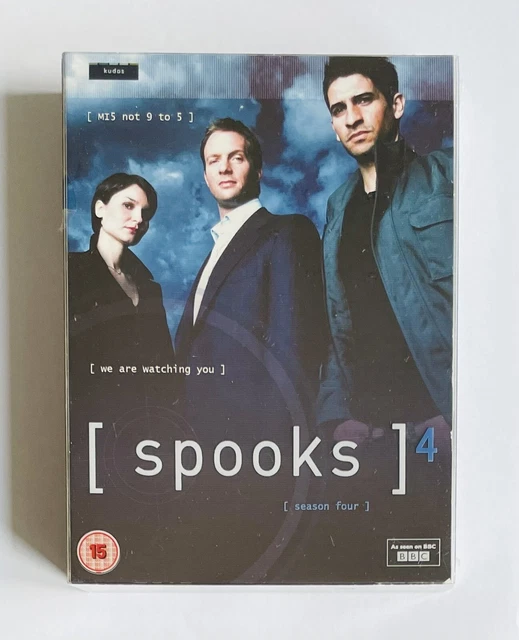 SPOOKS SEASON 4 DVD Box Set Series Four BBC Spy Drama 2006 New & Sealed ...