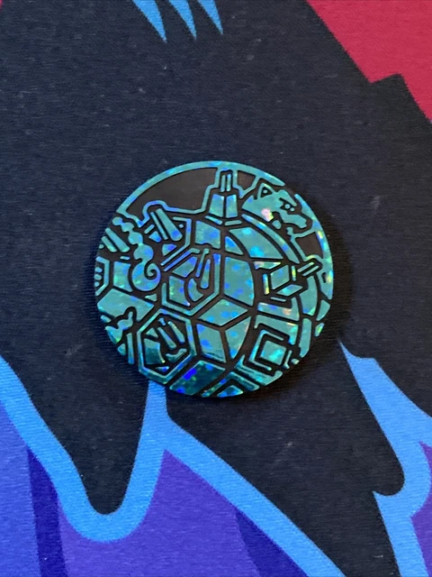 BLASTOISE POKÉMON MINI Coin Blue - Pokémon Trading Card Game Token ...