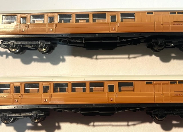 N GAUGE LNER teak flying scotsman passenger carriage coach's 4237 by ...