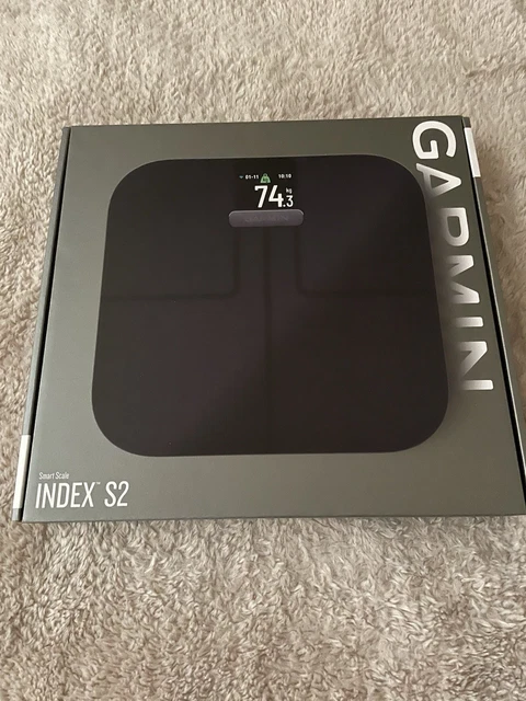 GARMIN INDEX S2 Smart Scale- Black. Brand New Box Unopened £122.95 ...