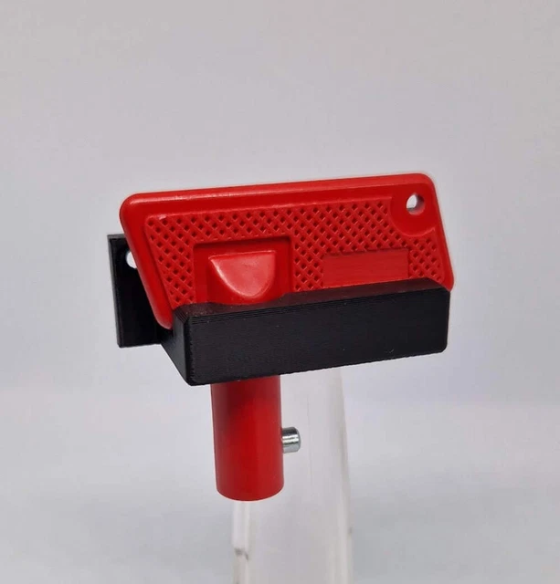 BATTERY ISOLATOR KEY Holder, Caravan Motor Mover, Kit Car, 12v Battery ...