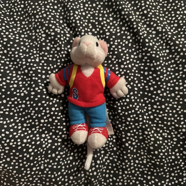 STUART LITTLE 2 Small Mouse Plush Teddy 2002 With Backpack £14.99 ...