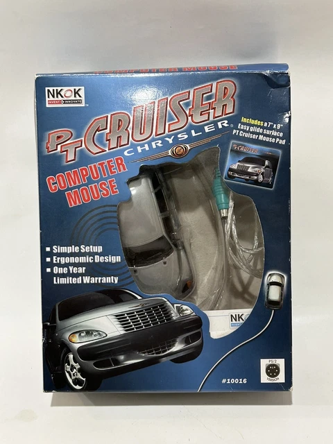 VINTAGE CHRYSLER PT Cruiser Computer Mouse NKOK Invent & Innovate RARE ...