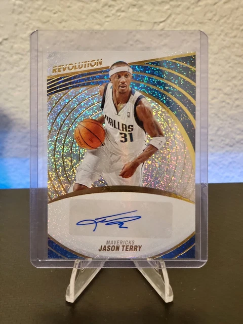 2022-2023 REVOLUTION DALLAS Mavericks Jason Terry auto A-Jet $10.99 ...