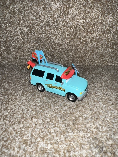 DISNEY PIXAR CARS LIGHTNING MCQUEEN Toon Tormentor Biggest Fan Rare ...