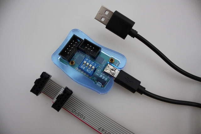 USB ISP PROGRAMMER für Atmel AVR ATmega ATtiny STM32, NXP LPC ...