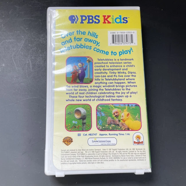 HERE COME THE Teletubbies Video PBS KIDS (VHS, 1997) Vintage Hard ...