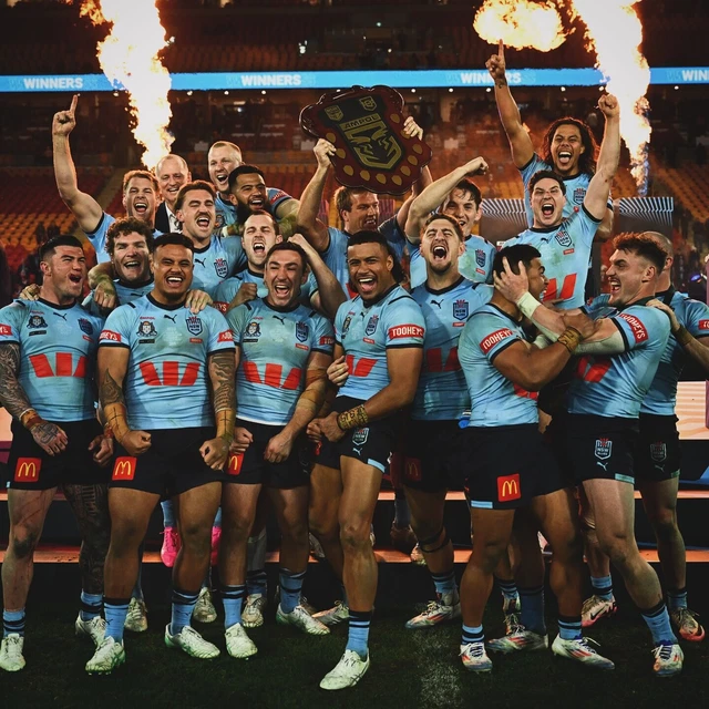 NSW BLUES 2024 State Of Origin Nrl Rugby Champions Team Player Photo ... NSW BLUES 2024 State Of Origin Nrl Rugby Champions Team Player Photo ...