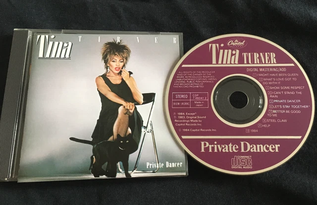 TINA TURNER PRIVATE Dancer Purple Capitol CD Japan No Barcode Smooth ...