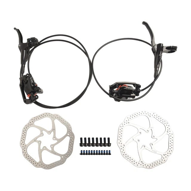 EFFICIENT MOUNTAIN BIKE Brake System with Hydraulic Calipers and 160mm ...