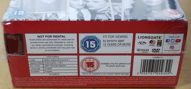 MAD MEN THE Complete Collection Series 1-7 DVD Box Set New & Sealed £52 ...