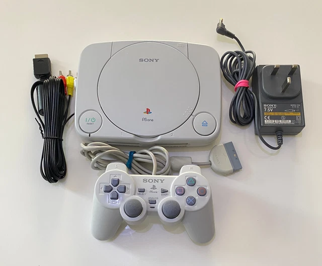 SONY PSONE PLAYSTATION 1 SCPH-102 Console Dual Shock Controller USB-C ...