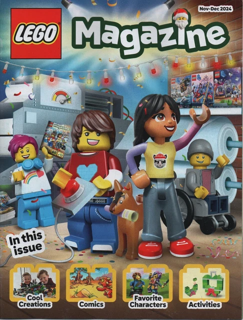 LEGO MAGAZINE ANIMAL Crossing Super Mario Minecraft Star Wars Wicked ...