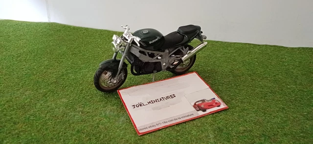 SUZUKI 1000 STREET BIKE noir échelle 1/18 MAJORETTE moto miniature de collection EUR 9,98 ...