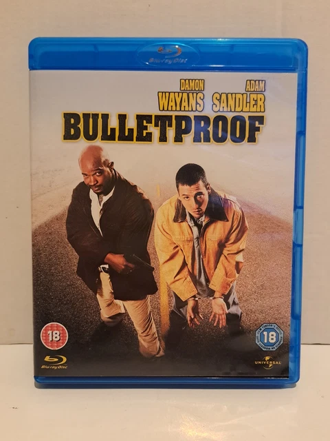 BULLETPROOF (1996) BLU Ray, Adam Sandler, Damon Wayans, James Caan VGC ...