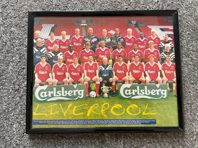 LIVERPOOL FC VINTAGE Team Poster 1980's Neil Ruddock, Ian Rush £4.99 ...