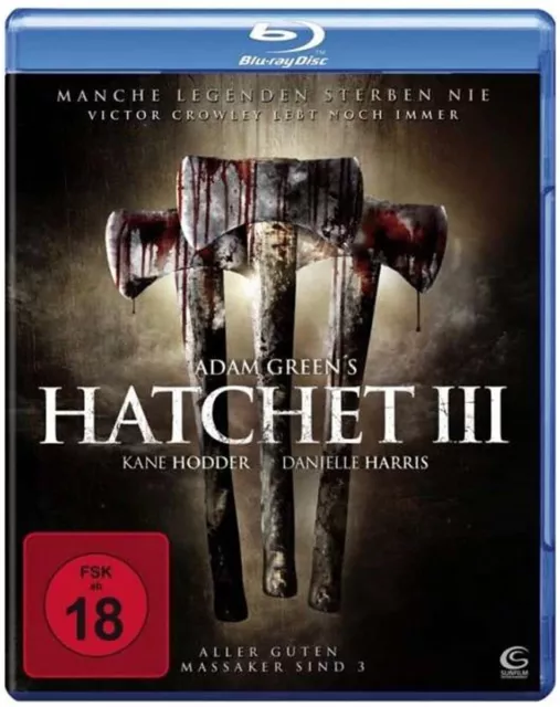 HATCHET 3 (BLU-RAY) Danielle Harris Kane Hodder Derek Mears Zach ...
