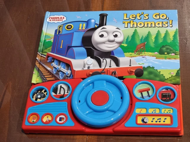 THOMAS & FRIENDS Let's Go Thomas! Play-A-Sound Interactive Board Book £ ...