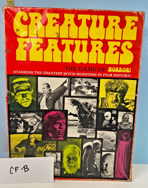 CREATURE FEATURES GAME Horror Greatest Monster Movie History 1975 ...