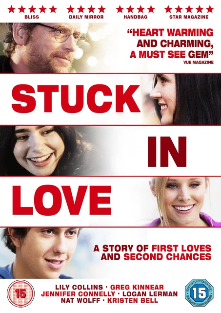 STUCK IN LOVE (DVD) Logan Lerman Kristen Bell Liana Liberato Lily ...