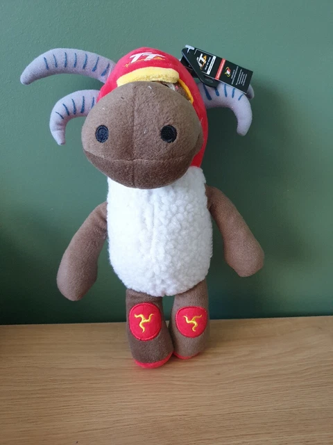 ISLE OF MAN TT Mascot, Ramsey soft Toy NEW with tags £12.99 - PicClick UK