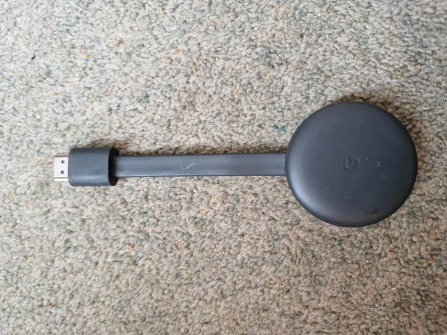 GOOGLE CHROMECAST 3RD Gen HD Digital Media Streamer - Charcoal £19.90 ...