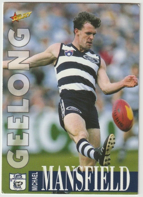 MICHAEL MANSFIELD, GEELONG Cats - 1996 Select AFL Collector Card EUR 1 ...