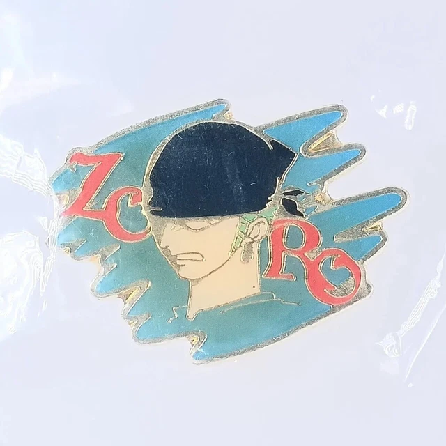 RORONOA ZORO ONE Piece Pin Badge 2002 Japanese From Japan F/S EUR 14,72 ...