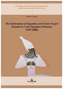 9788883460036 THE RESTORATION of egyptian and greek papyri house...m ...