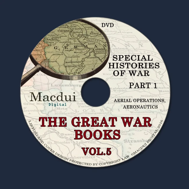 THE GREAT WAR books Vol.5 Part 1 WW1 Aerial Operations Aeronautics 72 ...