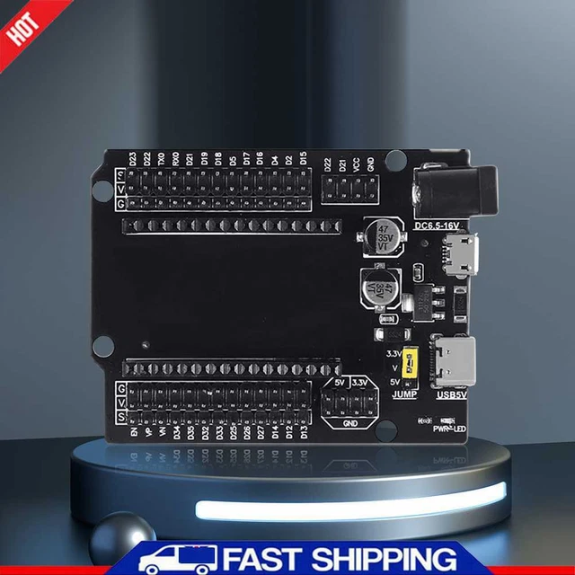 Esp32 Expansion Board Graphic Programming 30pin Gpio Distribution Board