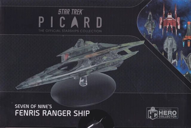 STAR TREK PICARD Official Starships Collection Seven of Nine's Fenris ...