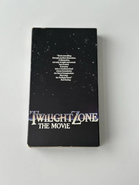 TWILIGHT ZONE: THE Movie (VHS, 1983) Pre-Owned Vintage Horror ...