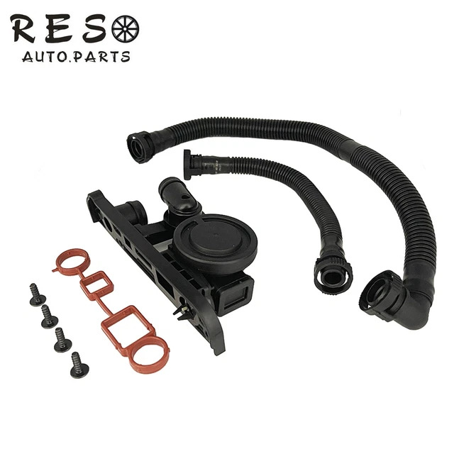 PVC CRANKCASE VENT Valve Hose Kit For Audi VOLKSWAGEN Jetta Passat ...