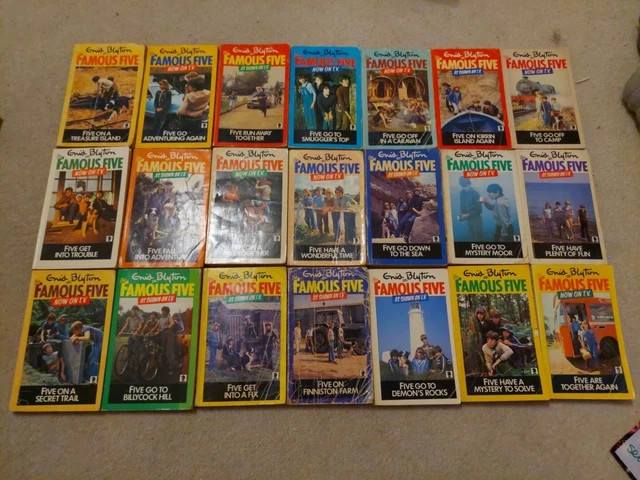 1-21 COMPLETE SET Famous Five By Enid Blyton SET H EUR 24,47 - PicClick IT