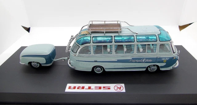 GC3618 SCHUCO / Bus Setra S6 Avec Remorque Kraichgau Falke 1/43 EUR 89 ...