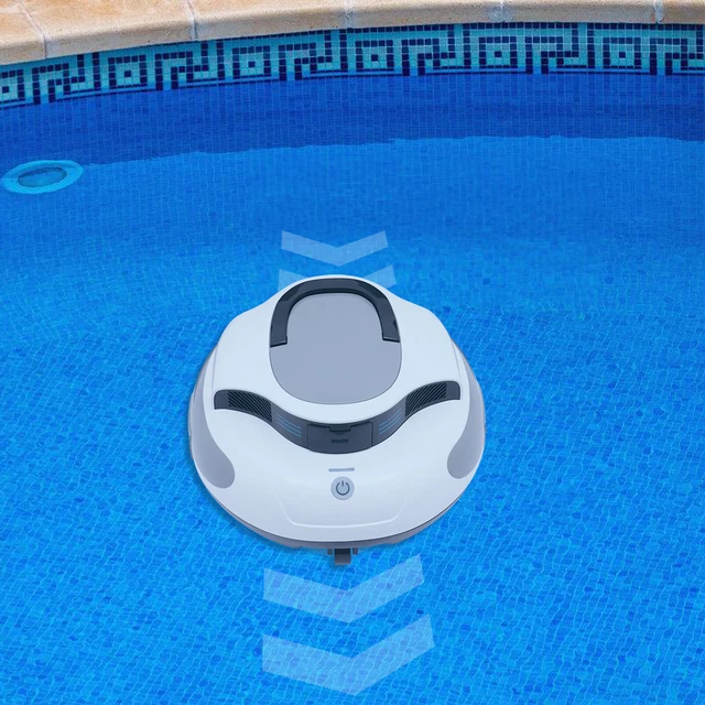 AUTOMATIC POOL VACUUM Cleaner Robotic Smart Cordless Pool Cleaner ...