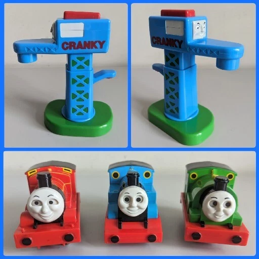 VINTAGE THOMAS THE Tank Engine Golden Bear Trains Bundle & Cranky The ...