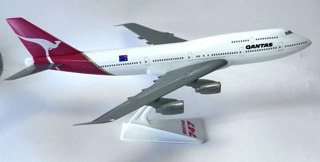BOEING 747-300 QANTAS Australia 1990s Wooster Collectors Model Scale 1: ...