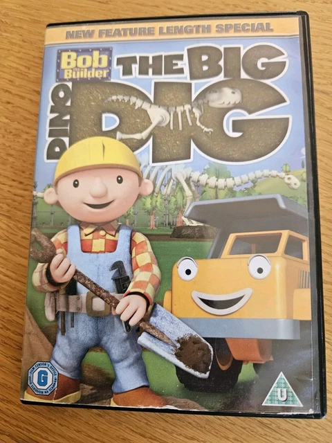 BOB THE BUILDER The Big Dino Dig Dvd Kids Feature Length Special £6.99 ...