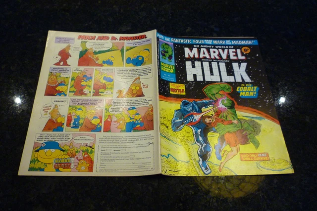 MIGHTY WORLD OF MARVEL Starring the INCREDIBLE HULK - No 184 - Date 10 ...