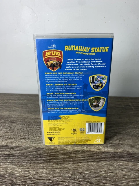BRUM RUNAWAY STATUE ABC VHS PAL $30.00 - PicClick AU