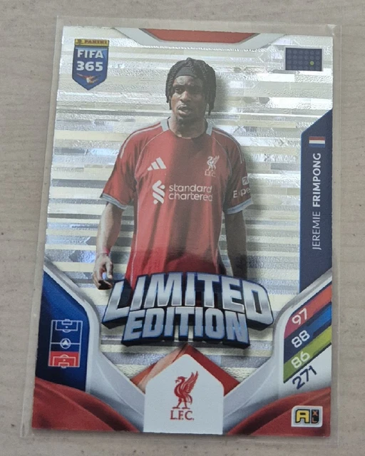 JEREMIE FRIMPONG, LIMITED Edition, Panini Fifa 365 2026, Adrenalyn Xl ...