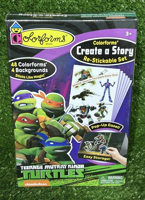 2015 TEENAGE MUTANT Ninja Turtles Colorforms Create A Story Re ...