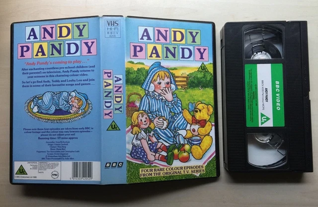 BBC - ANDY Pandy - Vhs Video £10.99 - PicClick UK