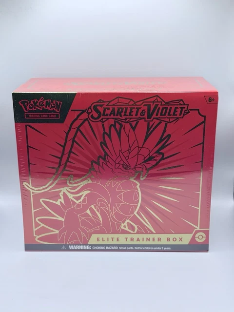 POKÉMON TCG: SCARLET & Violet Elite Trainer Box - Koraidon (Factory ...